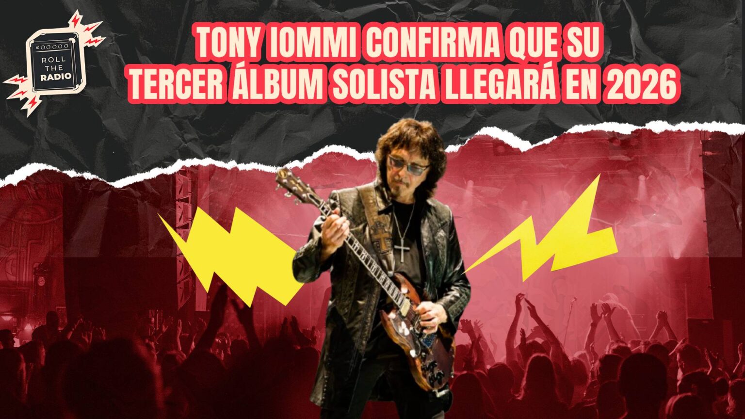 Tony Iommi anuncia su tercer álbum solista para 2026